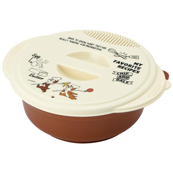 【電子レンジ調理 楽チン！シリーズ】即席ラーメンメーカー●チップとデール●//電子レンジ レンジ調理器 便利 簡単 火を使わない かわいい Disney ディズニー//