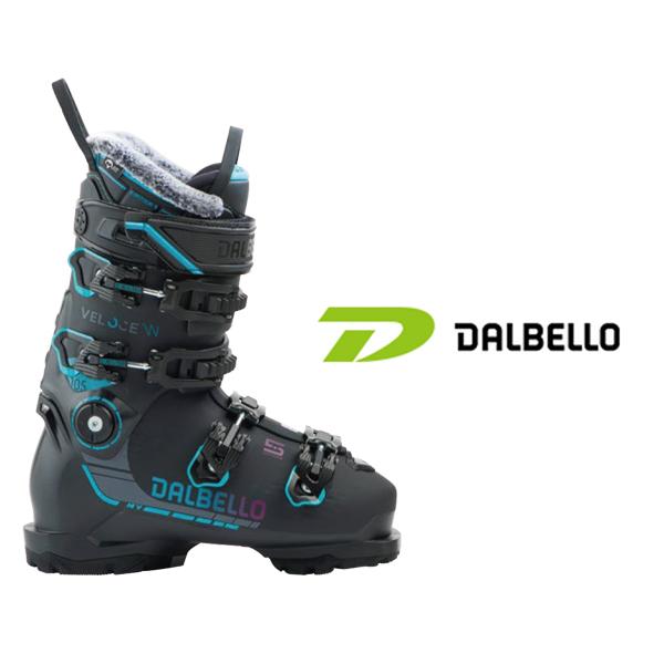 メーカー希望小売価格 税込 99,000円 (税抜 90,000円)DALBELLO ダルベロ スキーブーツ《2026》VELOCE 105 MV W ヴェローチェ 105 MV W●カラー : ブラック × ブラック●フレックス : 10...