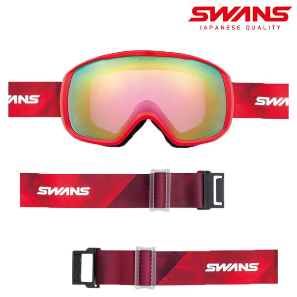 SWANS スワンズ ゴーグル 《2026》200-MDHS (GLR)〈 送料無料 〉メーカー希望小売価格 税込 16,500円(税抜 15,000円)エントリーユーザーにオススメ／眼鏡と併用可能な大型球面レンズモデル[フレームカラー]G...