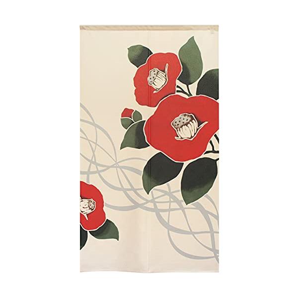 「商品情報」国産レースに、最新の技術で丁寧にプリントした高級のれんです。お店、お部屋のインテリアはもちろん、お土産物に、贈り物に、ぜひご活用ください。「主な仕様」サイズ約：幅85×丈150 cm　　素材：ポリエステル100％ 市松模様レース...