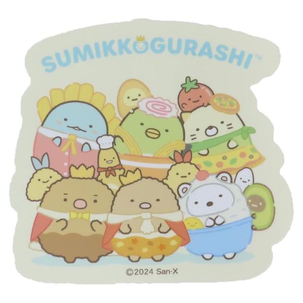 「商品情報」大人気[すみっこぐらし]グッズにまたまた可愛いnewアイテム登場こちらはとってもかわいい[ダイカットステッカー]大きめサイズの耐水耐候性仕様なので、バイクや自転車などの屋外使用もOKいろんなシールあるからいっぱい貼っちゃおうサイ...