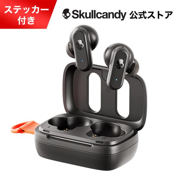 ・Skullcandy Supreme Sound を搭載の迫力サウンド・落としても探せるTile機能搭載・Bluetooth Ver5.3・疲れない＆落ちにくい快適フィット・縦6cm/横4cmの超コンパクトサイズ&amp;ストラップ付き・...