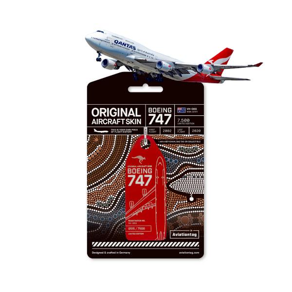 オーストラリアのナショナルフラッグであるカンタス航空と、空の女王B747のコラボレーション。大人気のRedが入荷しました。人気の商品になりますので機会を見逃すと入手困難になります。どうぞお早めに！機体記号：VH-OEJ保有：Qantas A...