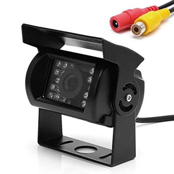 赤外線暗視機能付なので夜の暗い場所でも綺麗に映し出すことが可能！！概要:電源　24Vセット内容:本体、電源コード◆ リアビューカメラ・ イメージタイプ：CMOS 1030・ 水平解像度：480TVL・ 解像度 PAL：500(H)×582(...