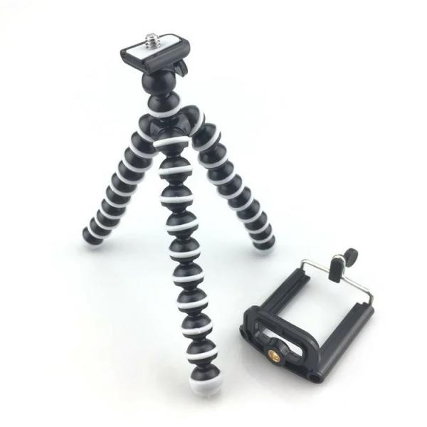 ■クリップと三脚は取り外し可能！■クリップを自撮り棒やお手持ちの三脚につけたり、三脚にカメラをセットすることも■自由自在なフレキシブル三脚■自在に曲げられるから、ポールや不安定な場所でもしっかり固定！■様々なスマートフォンに対応■対応サイズ...