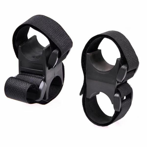 ■対応サイズが幅広いライトホルダーです！■ライト本体20〜40mm / ハンドル18〜30mmに対応■取付は簡単！自転車はもちろん、レジャー、アウトドア、フィッシングに最適！■マジックテープはあらかじめ長くしてありますので、ご利用のライトに...