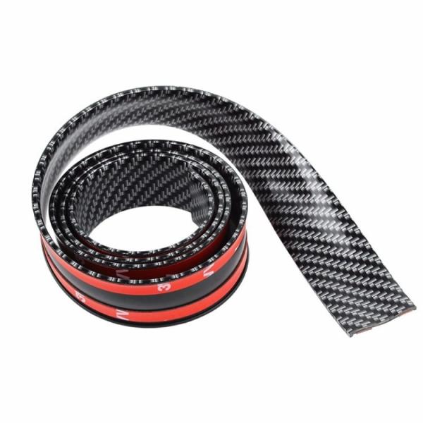 商品説明高級感あるカーボンファイバー調のプリントが施された、幅約3cm×長さ約2.5ｍの汎用ドレスアップモールです。裏面の粘着シートにより貼り付けも簡単。お好みの長さや形にカットして使用できる柔軟なPVC素材製です。耐候性や耐久性にも優れて...