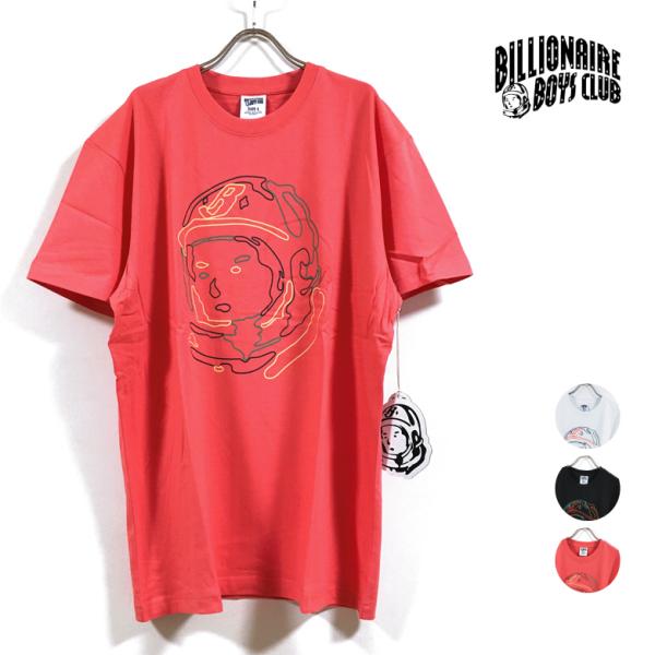 BILLIONAIRE BOYS CLUB ビリオネア ボーイズ クラブ BB SPACETIME 半袖 Tシャツ メンズ 送料無料 BBC ロゴ プリント クルー tshirt ストリート系 ヒップホップ スケーター ファッション アパレ...