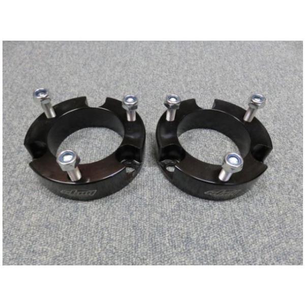【フロントのみ】2002-2024 TOYOTA ランクル プラド 120系/150系 フロント　リフトアップスペーサーPrです。取付はフロントショックの間に組み込むだけです。簡単です。簡単な説明書付です。今はフロントＵＰがＣＯＯLですよ！...