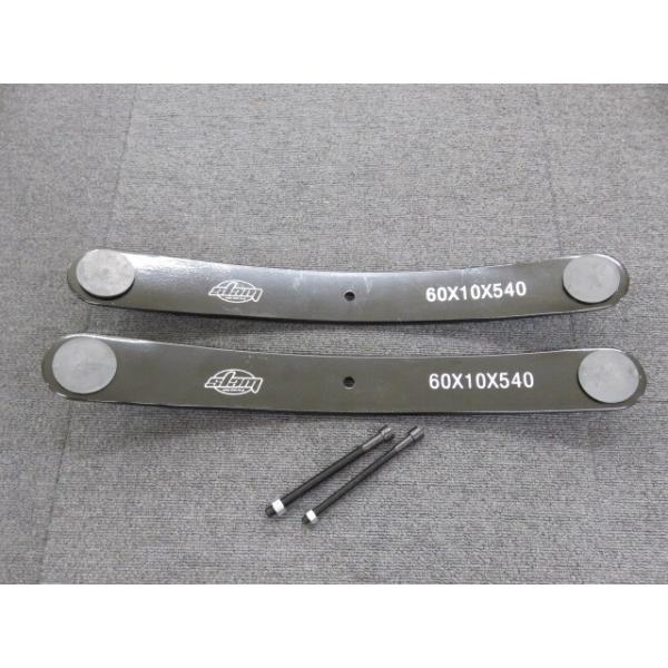 2017-2026（現行） 新型 ハイラックス GUN125 4WD SLAMオリジナル 1.5〜2インチ前後UP 増しリーフ　左右です。※車高は車輛の状態で多少変わります簡単な取扱説明書付です。取付はノーマルのUボルト4個外して〜リーフの...