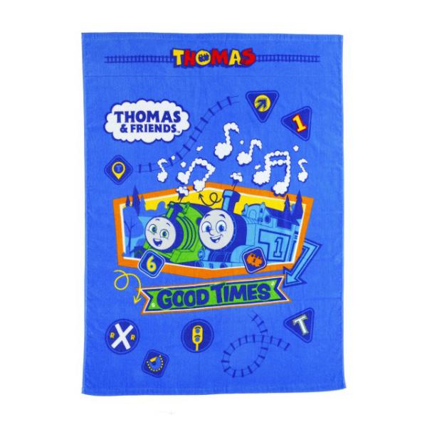 ・お昼寝ケット きかんしゃトーマス グッドタイムフレンド 綿100％ タオルケット ビッグタオル 子供 85×115cm 夏 丸眞 キッズ ベビー 大好きなキャラクターと楽しいお昼寝タイム！綿100％でお肌にやさしく、吸水性に優れています。...