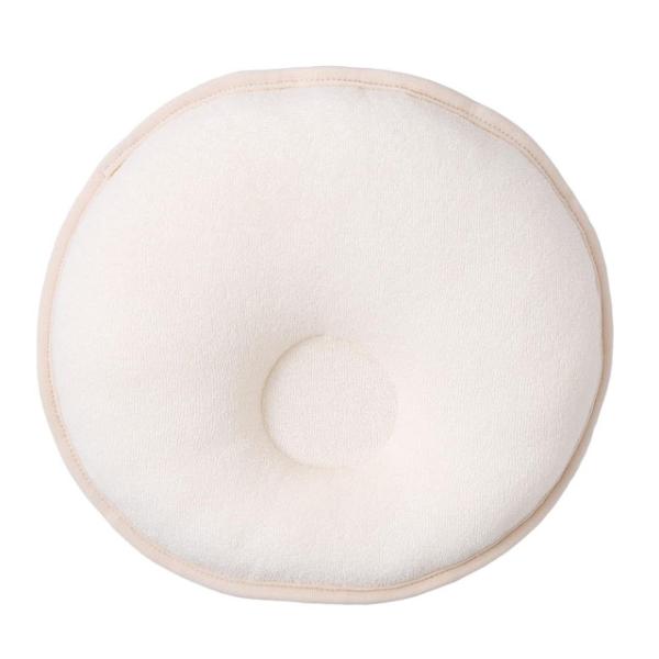 ・西西川 ベビー枕 医師がすすめる ドーナツ枕 小（新生児〜3ヶ月）日本製 オーガニックコットン使用 まくらお医者さんも推せん！頭をやさしく支えるドーナツ枕。赤ちゃんのやわらかな頭を真ん中のくぼみでしっかり包み込み、頭をしっかり支えるベビー...