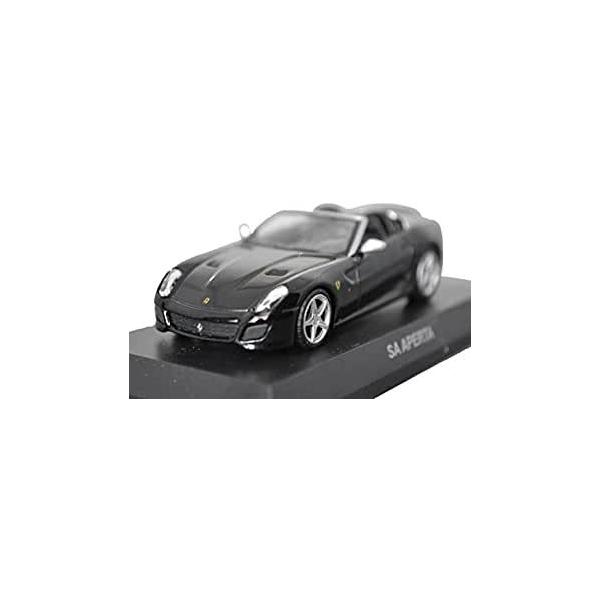 京商 フェラーリ ミニカーコレクション9 サークルK サンクス SA APERTA（黒）1/64 単品 ミニカー本体、解説カード、ブリスター付属、 箱なし64-K-F9-sa-aperta-02-b