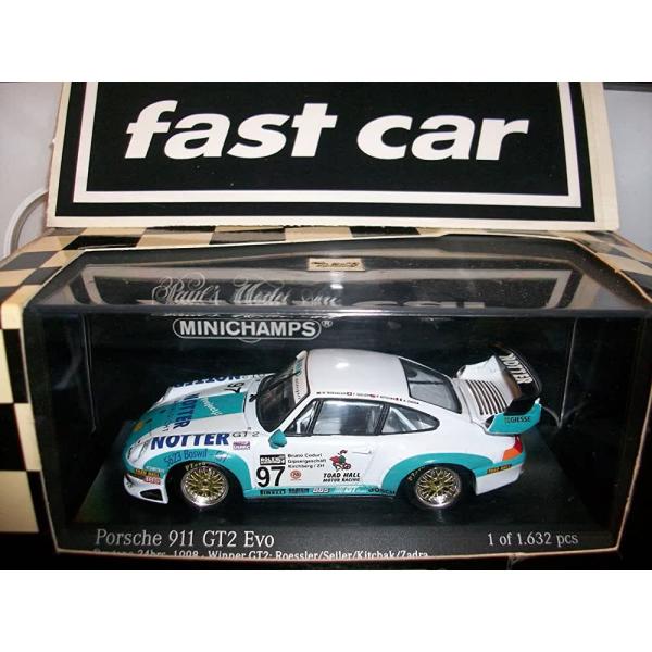 1/43 PMA ミニチャンプス Porsche Porsche 911 GT2 Evo #97 1st GT2 class Daytona 24hrs 1998 Konrad Motorsport Roessler/Seiler/Kitc...