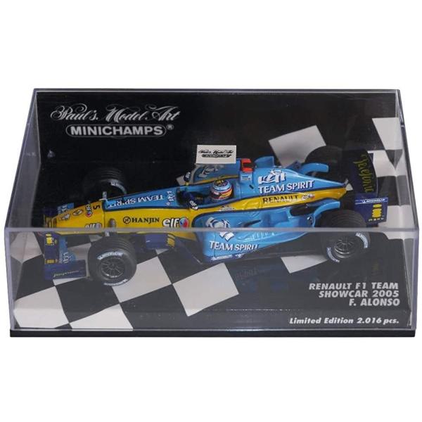1/43 PMA ミニチャンプス F1 ルノー F1 チーム Showcar 2005 フェルナンド・アロンソ Renault F1 Team Fernando Alonso minichamps 400050075 formula ミニカ...