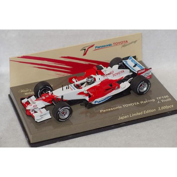 1/43 PMA ミニチャンプス F1 Panasonic TOYOTA Racing TF106 J.Trulli ヤルノ・トゥルーリ minichamps 403060108 formula ミニカー本体、専用台座・ケース付属 ケースに...