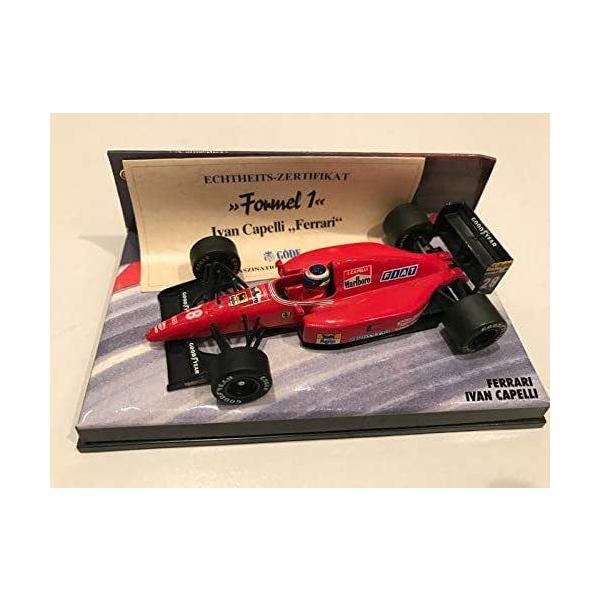1/43 PMA GODE別注 ミニチャンプス F1 Ferrai F92A Ivan Capelli 1992 フェラーリ イヴァン・カペリ minichamps formula ミニカー本体、専用台座・ケース付属 ケースに擦れ傷有りG4...