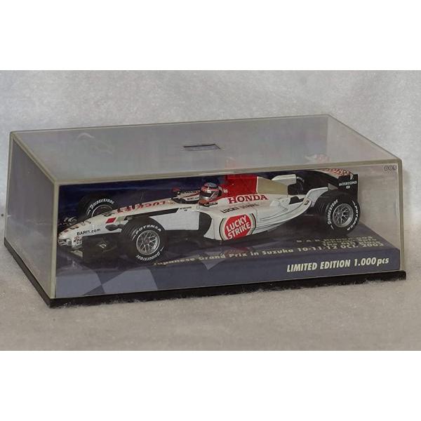 1/43 PMA ミニチャンプス F1 タバコデカール Suzuka Circuit BAR Honda 005 Takuma Sato The 6th place JAPANESE GP 2003 ラッキーストライク lucky stri...