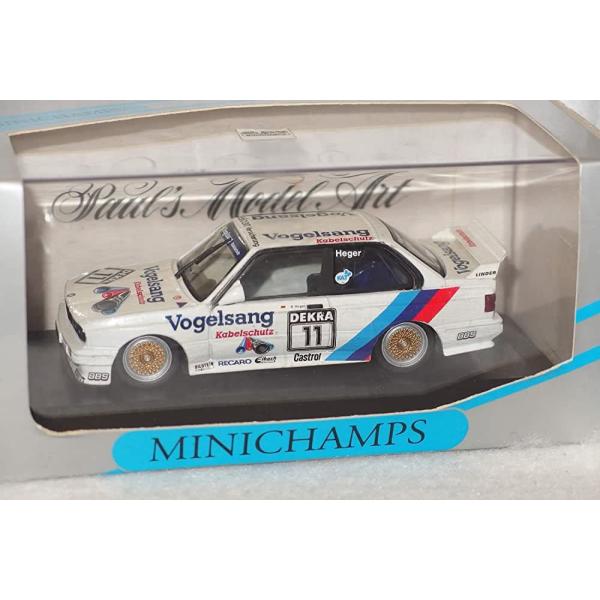 1/43 PMA ミニチャンプス BMW M3 Team Linder Vogelsang Heger #11 minichamps Best-Nr.2020 ミニカー本体、専用台座・ケース付属 ケースに擦れ傷有りM-bmw-best-nr...