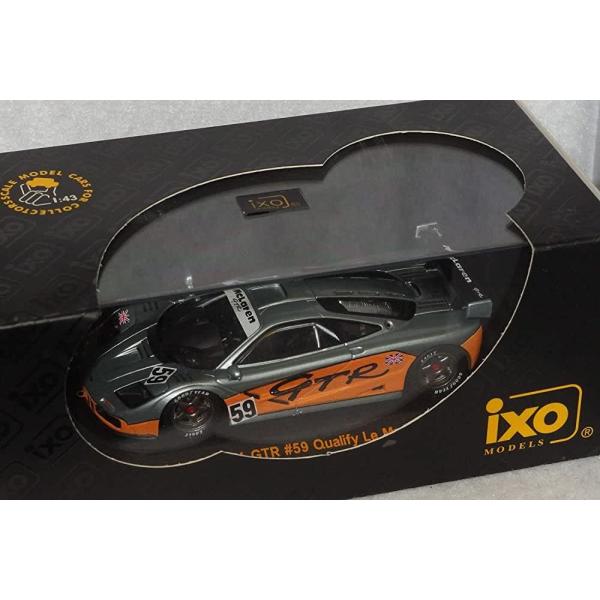 1/43 イクソ ixo MODELS ミニカーファン限定 McLaren F1 GTR #59 Qualify Le Mans 1995 Mini Car FAN Special マクラーレン ルマン ル・マン ミニカー本体、専用台座・ケ...