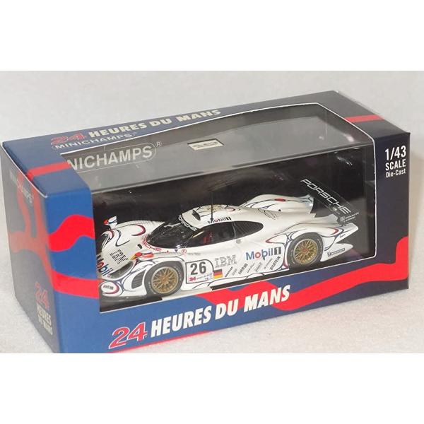 1/43 MINICHAMPS ミニチャンプス 24HEURES DU MANS Porsche 911 GT1 24h Le Mans 1998 Winner #26 McNish / Ortelli / Aiello ポルシェ ルマン ...