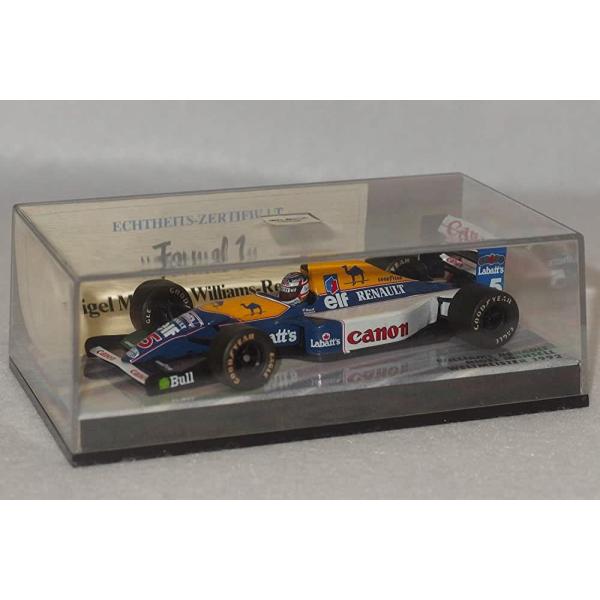 1/43 GODE特注 MINICHAMPS ミニチャンプス WILLIAMS RENAULT NIGEL MANSELL #5 WELTMEISTER 1992 ウィリアムズ ルノー ヴェルトマイスター PMA ミニカー本体、専用台座・ケ...