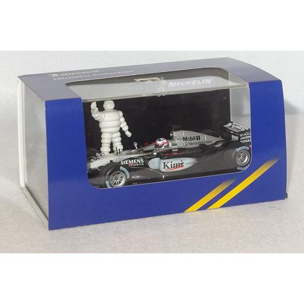 1/43 MINICHAMPS ミニチャンプス Michelin Collection McLAREN MERCEDES MP4-17D K.RAIKKONEN ビバンダム立ち右手上げ ミシュラン マクラーレン メルセデス キミ・ライコネン...