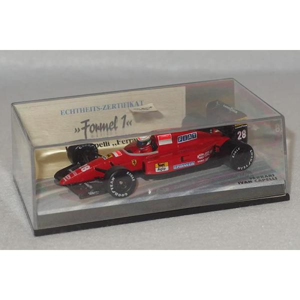 1/43 GODE特注モデル MINICHAMPS ミニチャンプス F1 Ferrai Ivan Capelli フェラーリ イヴァン・カペリ minichamps formula ミニカー本体、専用台座・ケース付属、 ケースに擦れ傷有りM...