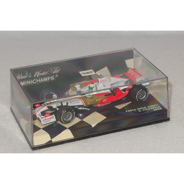 1/43 MINICHAMPS ミニチャンプス Force India VJM01 #21 G.Fisichella 2008 フォース・インディア 4012138084438 PMA 400080021 ミニカー本体、専用台座・ケース付属...
