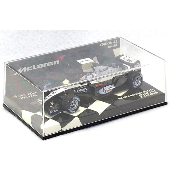 1/43 MINICHAMPS ミニチャンプス F1 McLAREN Collection Edition43 No.54 McLaren Mercedes MP4-18 TESTCAR #6 2003 K.Raikkonen マクラーレン...
