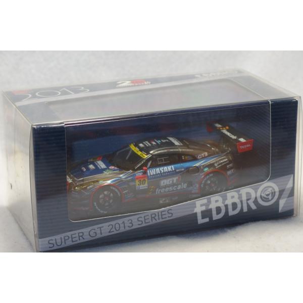 1/43 エブロ EBBRO 44985 SUPER GT300 2013 IWASAKI OGT Racing GT-R #30 Y.Iwasaki I.Sushko K.Kobayasi 4526175449858　ケースに細かな擦り傷...
