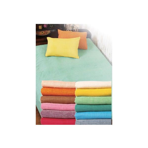 毎日使うものだから、肌触りにこだわりを。インド綿のさらっとした風合いが心地いいシンプルシーツ。セミダブルサイズ。ソファーカバーやベッドシーツ、カーテンなど、マルチに使えます。お好きなカラーやサイズを何枚かチョイスして、気分や季節によってお部...