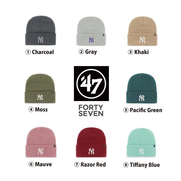 【発売日：2022年11月15日】ヤンキース ヘイメイカー ’47 カフニットYankees Haymaker ’47 Cuff Knit折り返し部分が太いヘイメイカー ’47 カフニットシリーズ。かぶり心地は深めだから、気分やファッション...