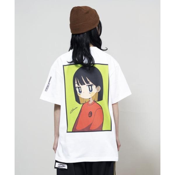 昨年登場し大好評だった人気イラストレータGurin.とのコラボアイテム新作が発売開始！！コラボシリーズで登場したキャラクターのNEWデザインで登場！！フロントにはPLMPの90Sロゴを蛍光カラーでドロップ。7THシリーズは袖にロゴプリントが...