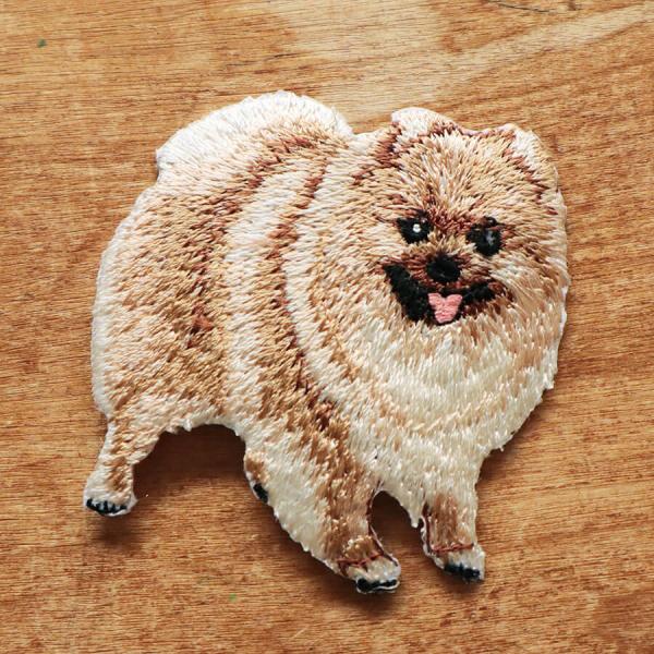 Size：H6.2×W6.2cm素材：ポリエステル(アイロン圧着可能)生産：台湾製※アイロンの接着強度は恒久的なものでないため、長時間のご使用や洗濯頻度の高いものは、糸でまつりつけてご使用ください。※洗濯はネットにいれたり手洗いすることをお...