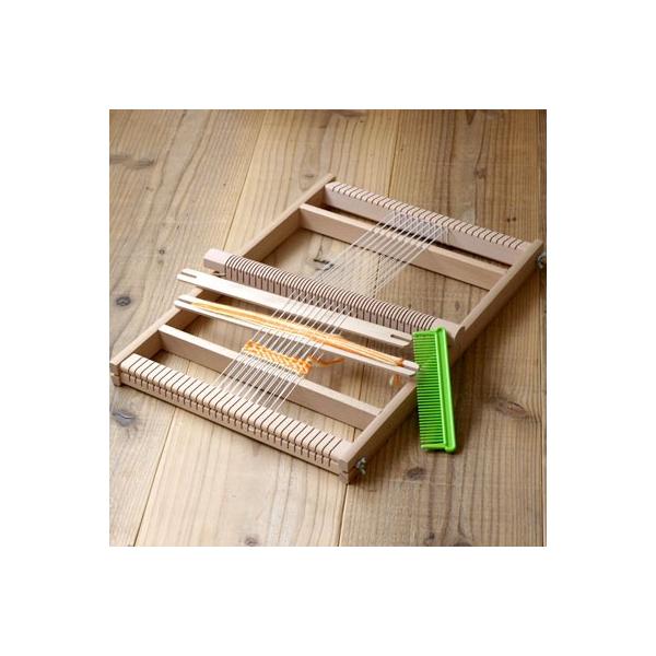 織り機 手織り機 手芸 編み機 知育玩具 おもちゃ 女の子 誕生日 木製 ドイツ ヘルムート ミューラー 大 贅沢