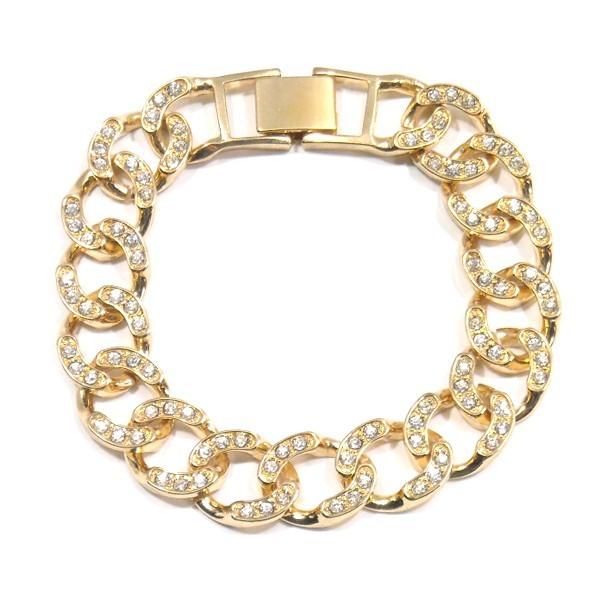 ◆商品詳細◆US買い付け NO BRAND の金メッキブレスレットになります。ファッションの変化とともにアクセサリーのトレンドも変化していく中、今シーズン間違いナシの1品が入荷しました☆US現地直接買付ならではの、HIP HOPを象徴するア...