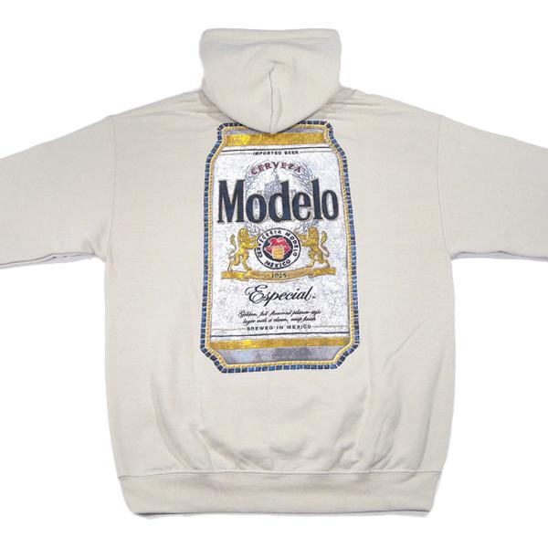 ◆商品詳細◆Modelo 正規ライセンス(オフィシャルアイテム)のプルオーバーパーカーになります。今回のUS買い付けで、現地直接買付けならではの1品が入荷しました☆日本国内での知名度は低いものの、メキシコでビールと言えばモデロ！という老舗の...
