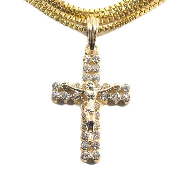 ◆商品詳細◆US買付 NO BRAND の金メッキネックレスになります。ファッションの変化とともにアクセサリーのトレンドも変化していく中、今シーズン間違いナシの1品が入荷しました☆王道・定番のモチーフとして外せないクロス☆コーディネートを選...