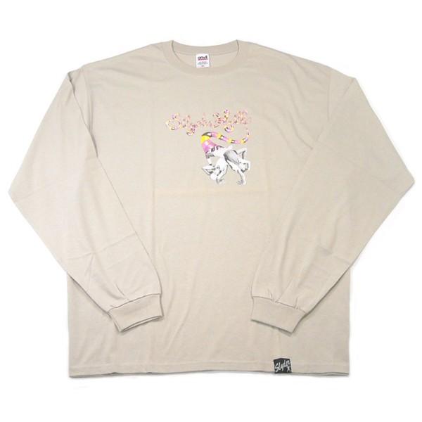 ◆商品詳細◆SHOPオリジナルのクルーネック長袖Tシャツになります。オールドスクール期のNEW YORKを伝える写真集でお馴染みの「BACK IN THE DAYS」の中でも存在感を放っていた某有名写真と、HIP HOP聡明期を代表するレー...
