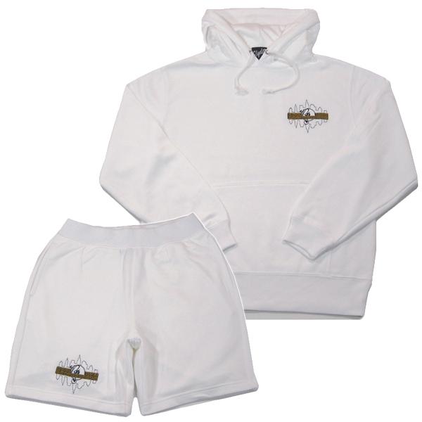 ◆商品詳細◆SHOPオリジナルのプルオーバーパーカー＋スウェットショーツのスウェットセットアップになります。2000年代初頭のニューヨークHIP HOPシーンを象徴する、Roc-A-Fella Records(ロッカフェラ・レコード)☆JA...