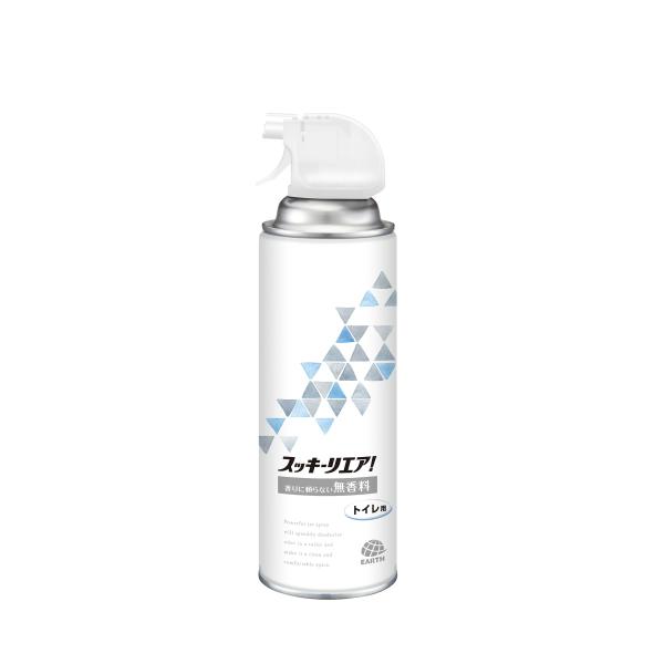 Ｗの消臭成分配合。便器の除菌もできます。シンプルで清潔感のあるデザインなのでトイレにかわいく置ける消臭芳香スプレーです。※パッケージデザイン等は予告なしに変更されることがあります。