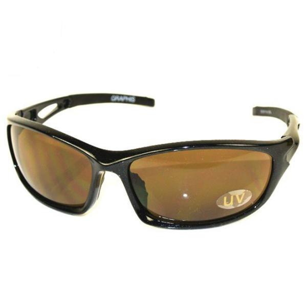 【GRAPHIS スポーツサングラス】サイズ：横幅：約14.5cm、高さ：約4.5cm、テンプル：約12.5cmフレーム材質：ポリカーボネイト　軽くて耐久性に優れた、ポリカーボネート製フレーム可視光線透過率：10%紫外線透過率：1.0%以下...