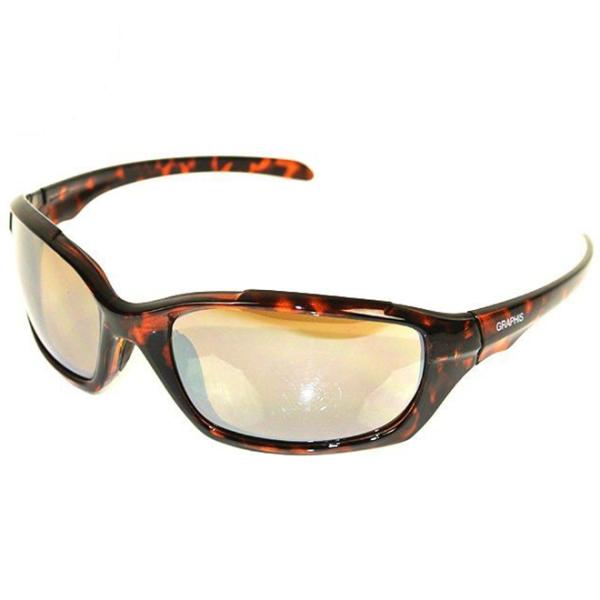 【GRAPHIS スポーツサングラス】サイズ：横幅：約14.5cm、高さ：約4.5cm、テンプル：約12cmフレーム材質：ポリカーボネイト　軽くて耐久性に優れた、ポリカーボネート製フレーム可視光線透過率：10%紫外線透過率：1.0%以下ソフ...