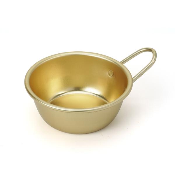 販売元　　　　： 株式会社前川金属工業所サイズ　　　　： 約 外径136mmｘ全長178mmｘ深さ76mm容量　　　　　： 約570cc（満水時）カラー　　　　： ゴールド材質　　　　　： アルミニウム（アルマイト加工）生産国　　　　： 日...