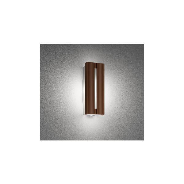 ●LED電球ミニクリプトン形6.5W(E17)No.292EN●アクリル(乳白)●アクリル(ダークブラウン色)●巾118 高294 出103 0.8kg●光源寿命40,000時間●人感センサーモード切替型●別売絶縁台：PF226B●調光器不...