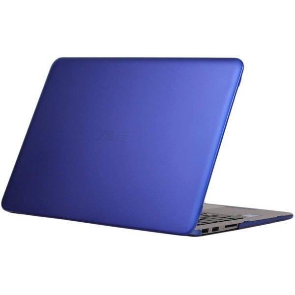 mCover iPearl シリーズ ASUS エイスース ZENBOOK UX305FAシリーズ（13.3インチ）対応 ハードシェル ケース｜ブルー