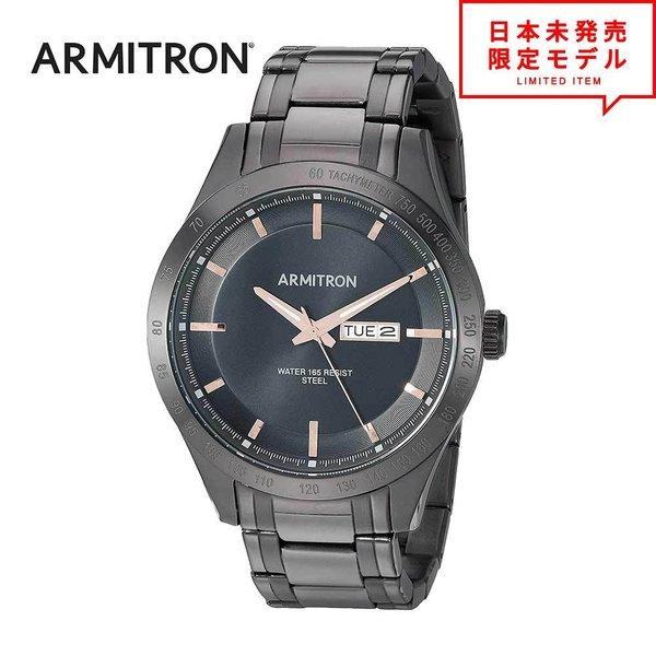 ARMITRON アーミトロン メンズ 腕時計 リストウォッチ 20/5174BRTI ブラック 海外限定 時計 当店1年保証 最安値挑戦中！