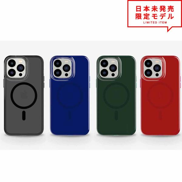Tech21 Evo Tint マグセーフ 全5色 耐衝撃 MagSafe 対応 ケース iPhone14/14Pro/14Plus/14ProMax カバー