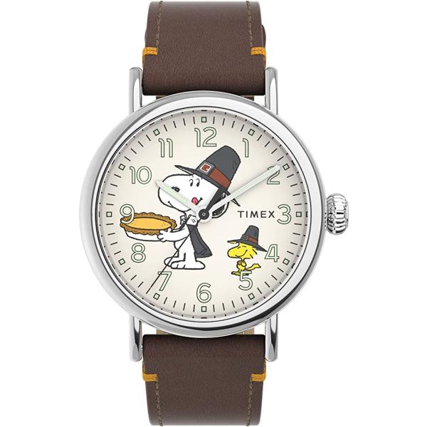即納 TIMEX タイメックス 腕時計 スタンダード 40mm Peanuts スヌーピー TW2V60100 海外モデル リストウォッチ